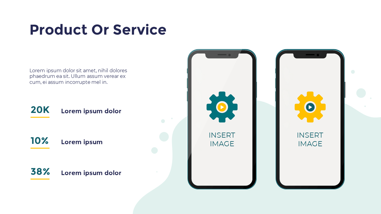 Product & Services Single Slide
