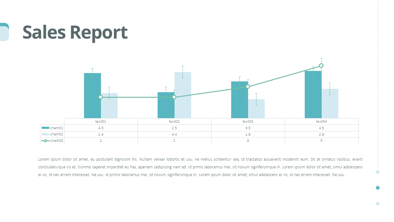Sales Report PPT Design