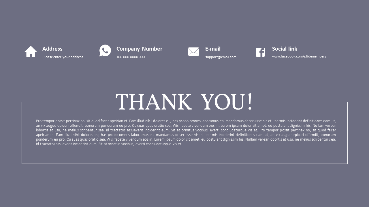 Thank You Presentation Slide