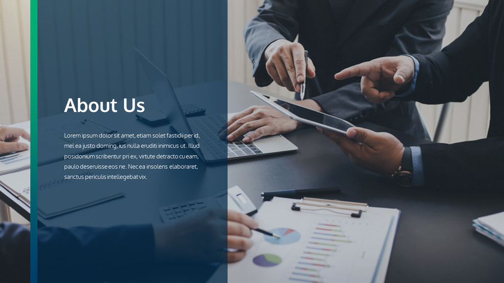 About Us PPT Design