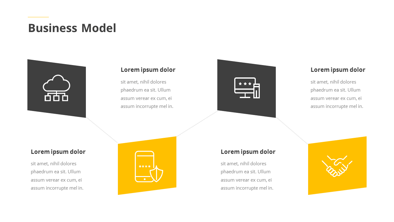 Business Model Deck|Single Slides
