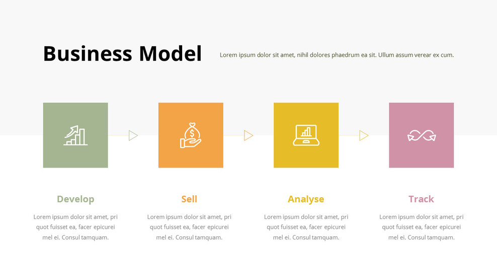 Business Model PowerPoint Slide