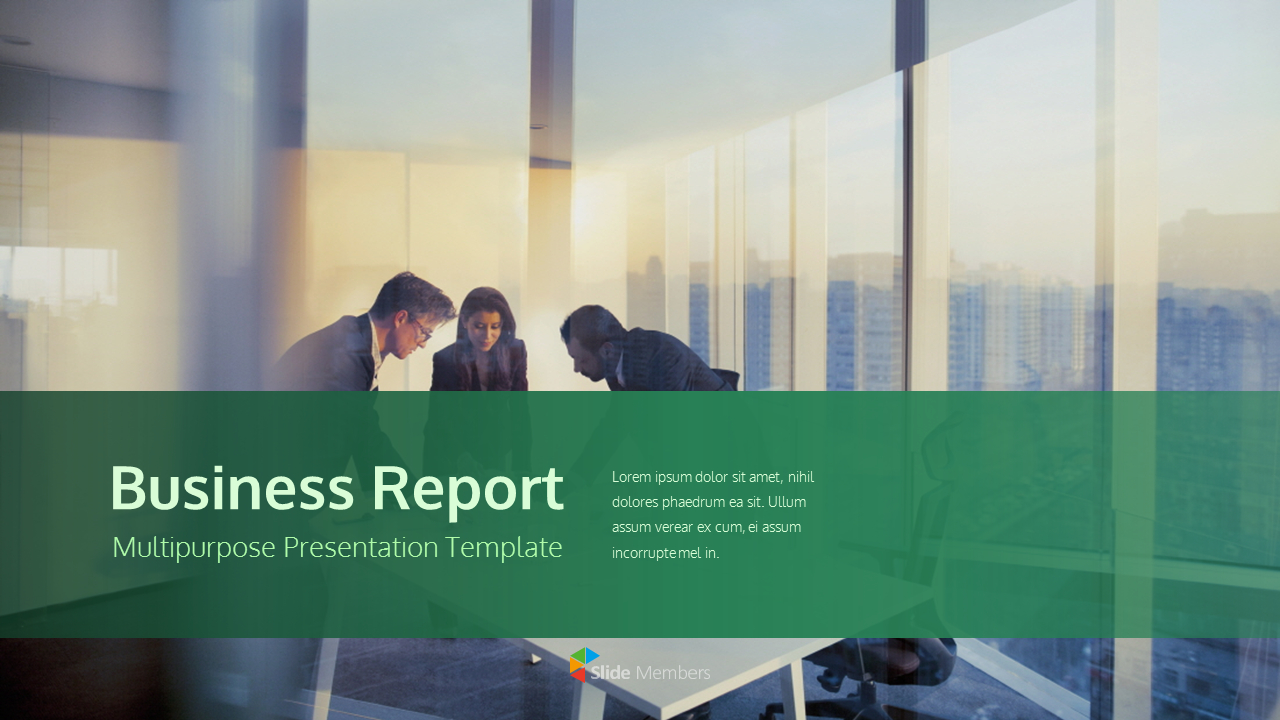 Business Report Cover