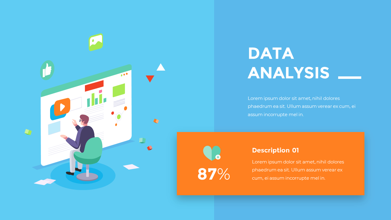 Data Analysis Slide Layout