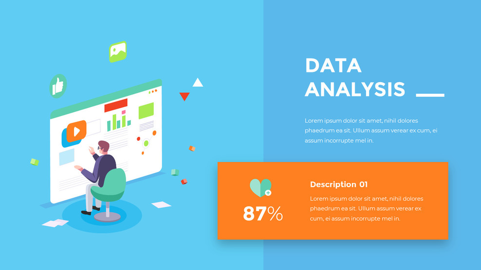 Data Analysis Slide Layout