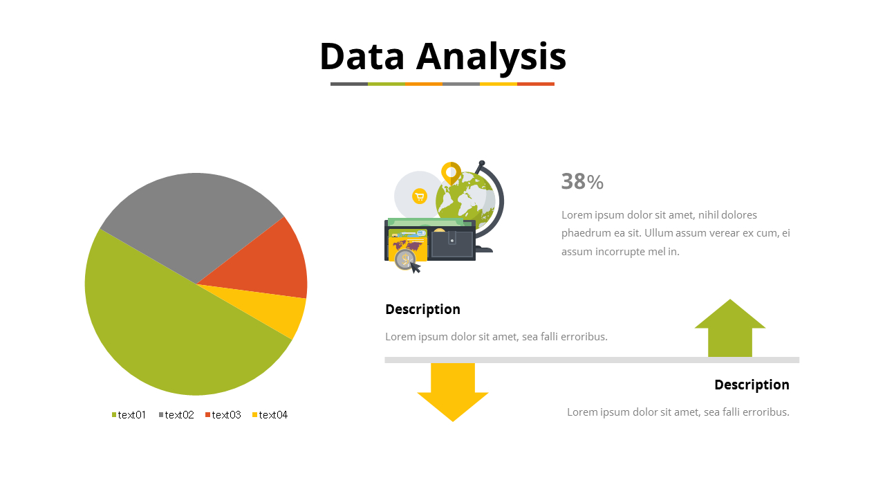 Data Analysis Slide Layout