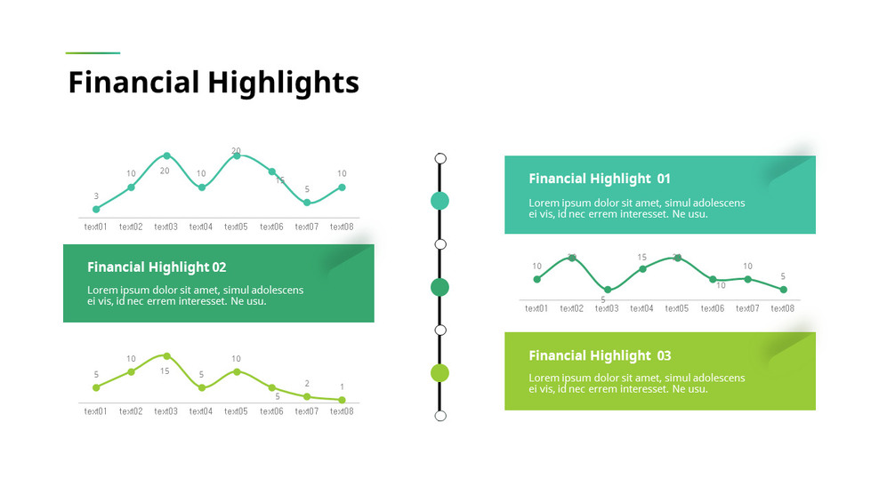 Financial Highlights PPT Background