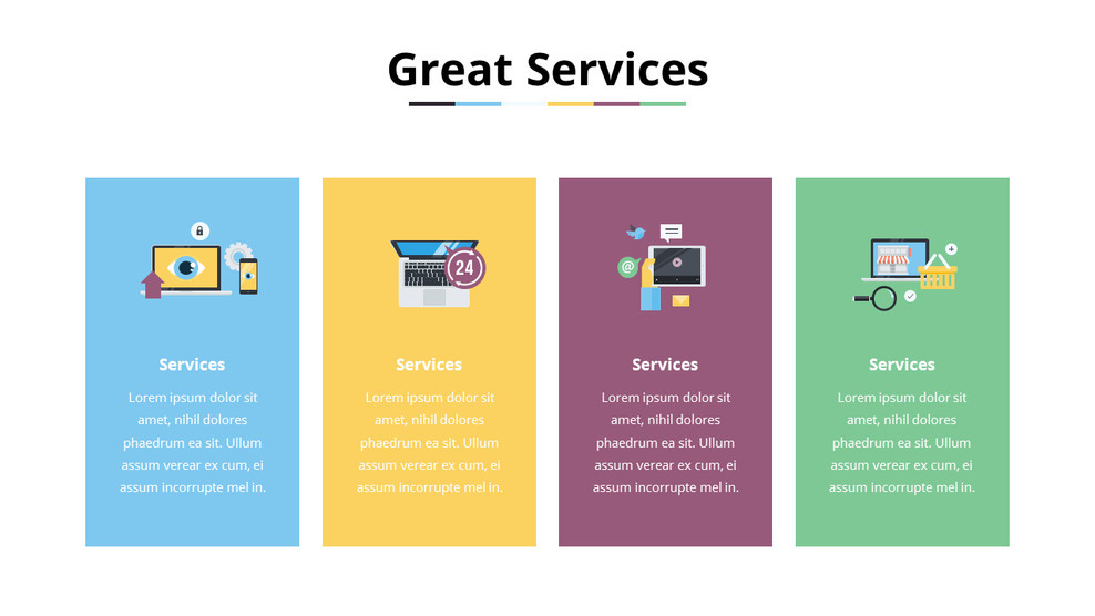 Great Services Slide Page|Product,|Single