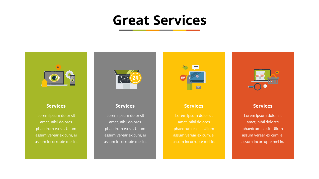 Great Services Slide Page|Product,|Single