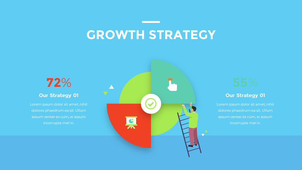 Growth Strategy Slide Page|Single