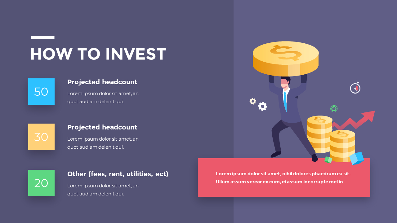 How to Invest Simple Slide