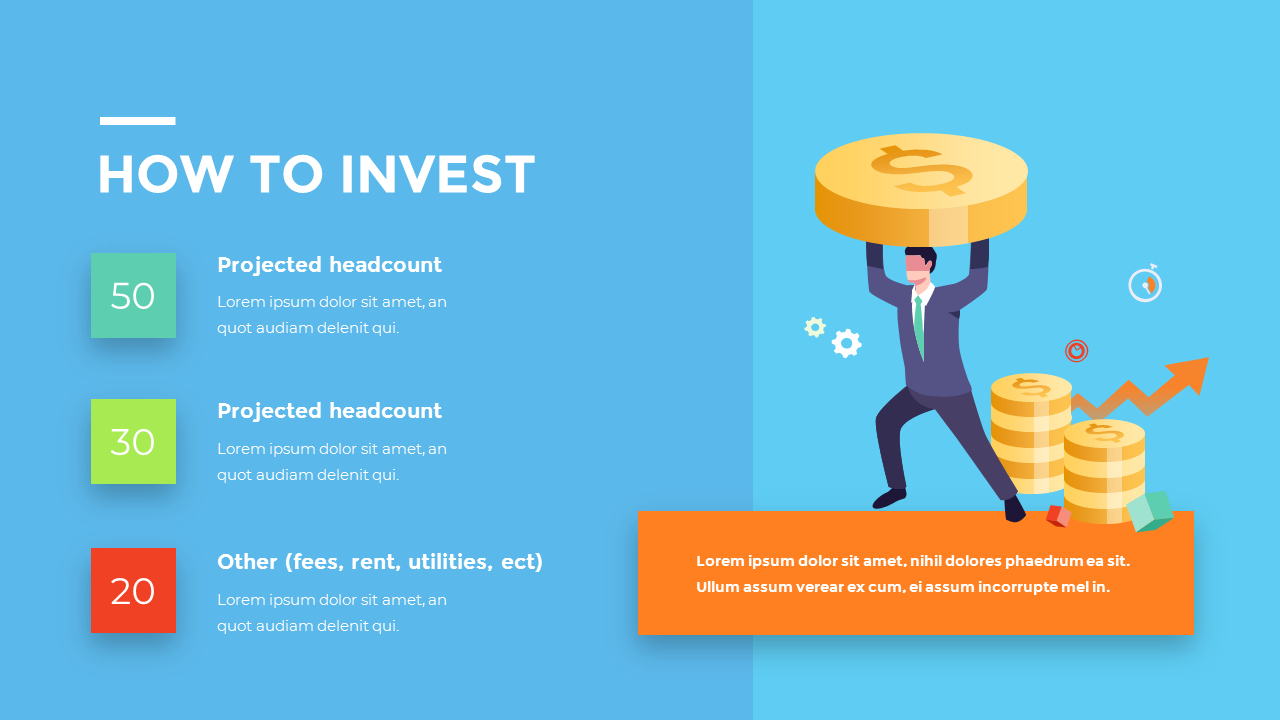 How to Invest Simple Slide