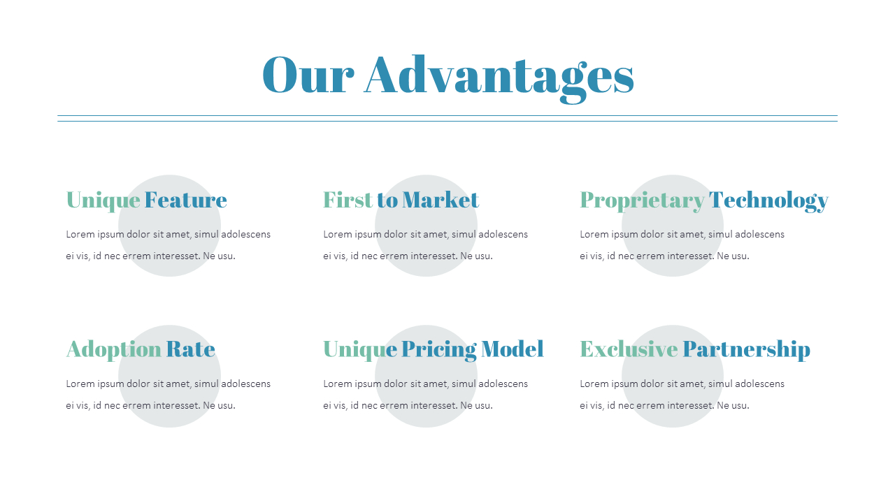 Our Advantages Presentation Deck