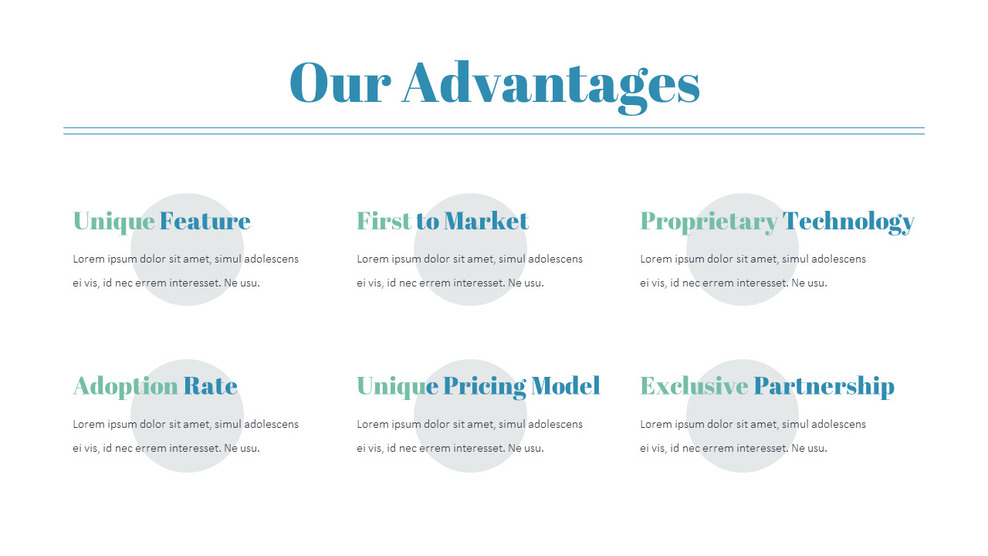 Our Advantages Presentation Deck