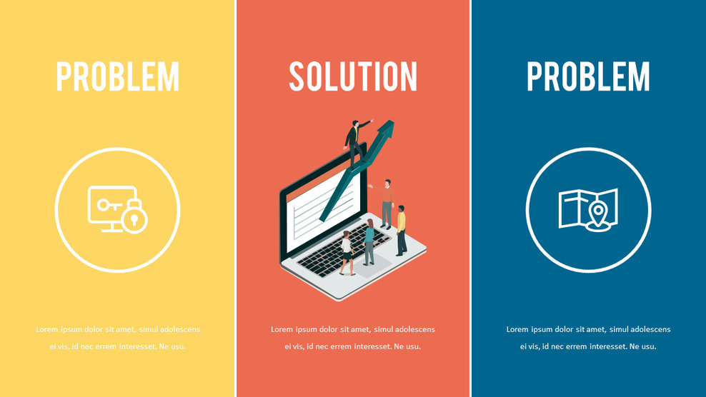Problem Solution Slide Deck Template