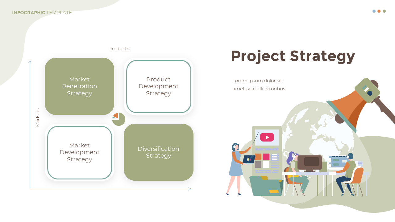 Project Strategy Presentation Slide