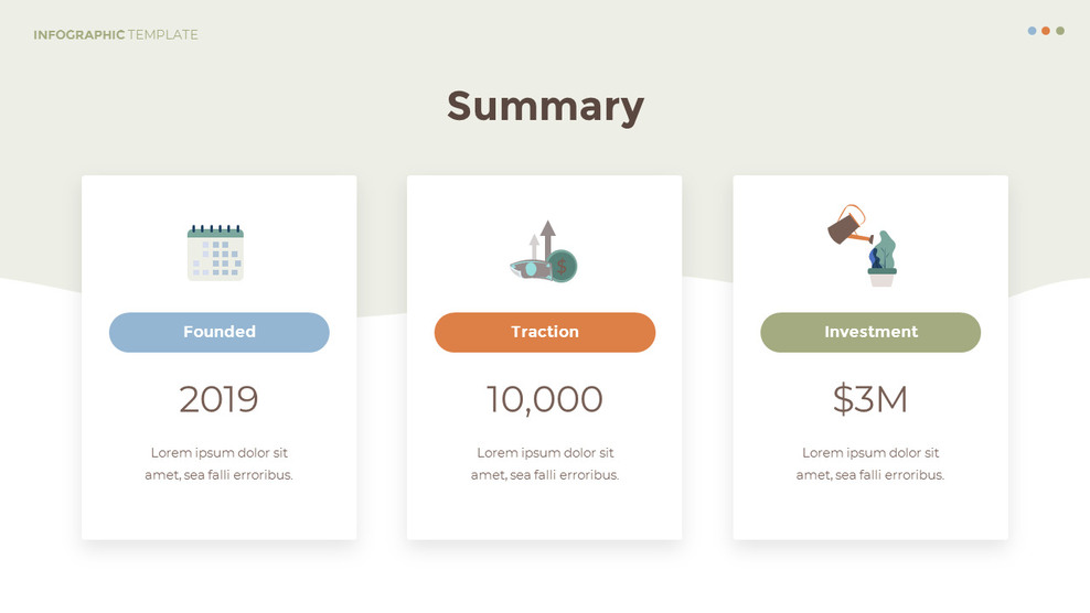 Summary Slide Deck Template