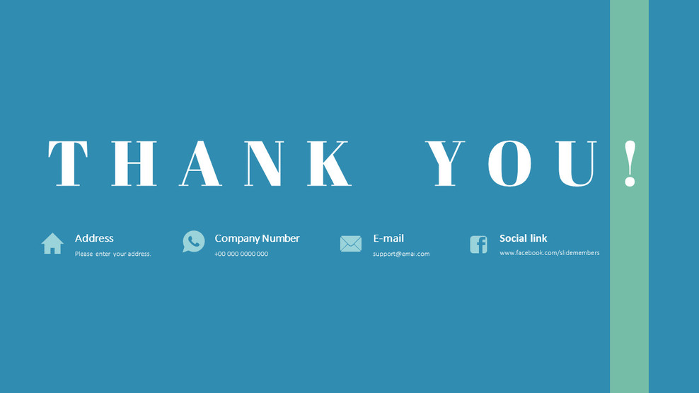 Thank you Page Template