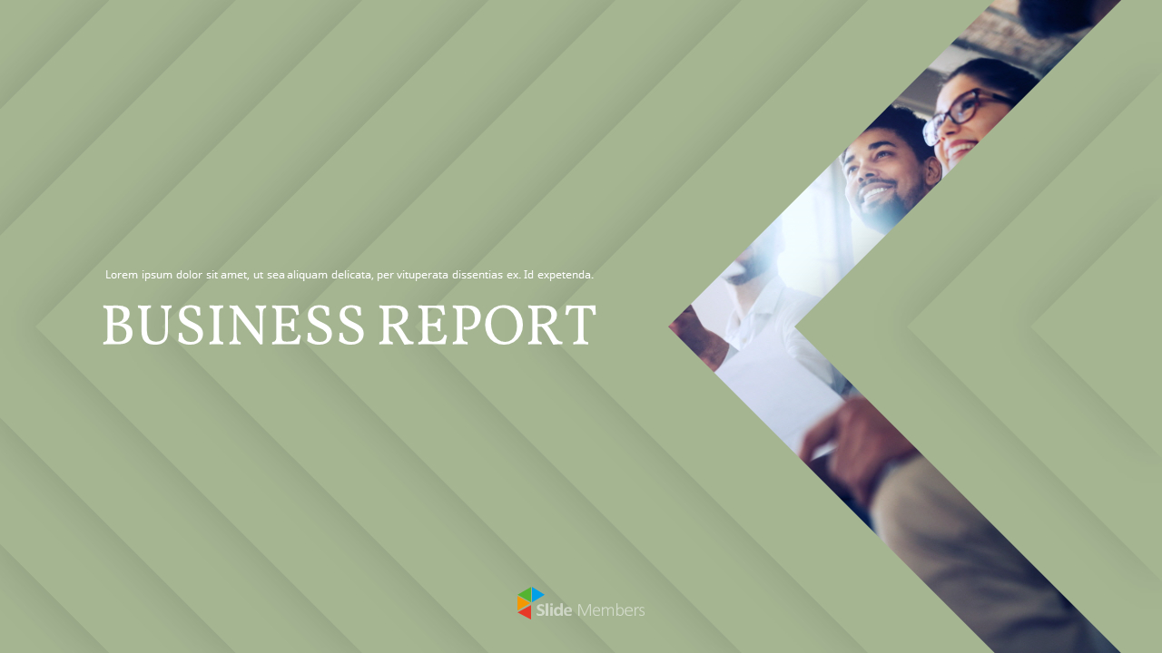 Business Report Design|Cover|Single Slides