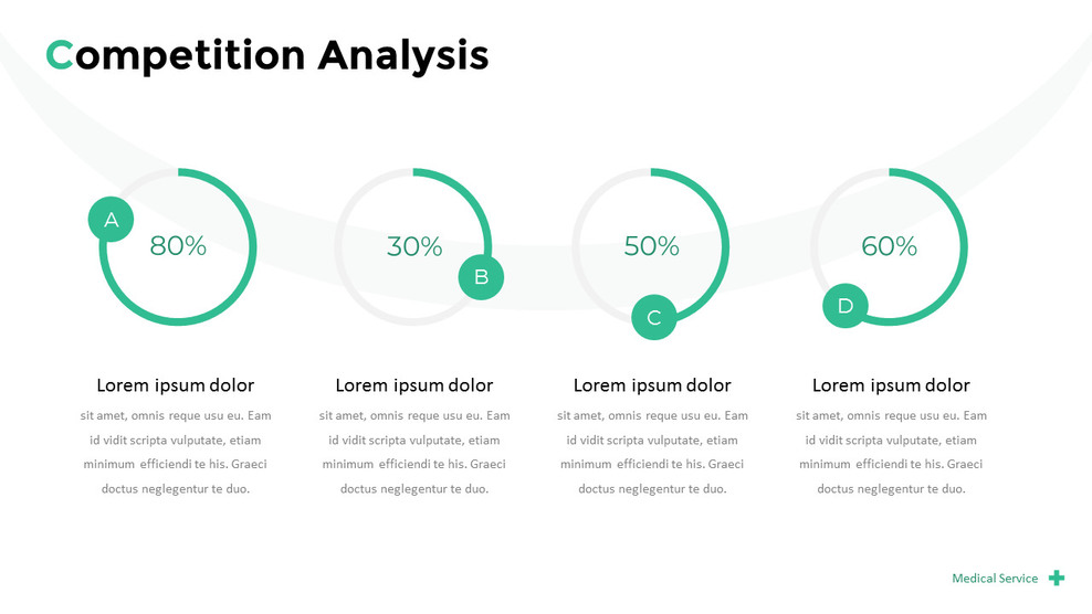 Competition Analysis PPT Background|Single Slides