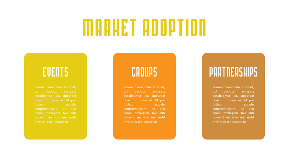 Market Adoption PowePoint Slide Deck