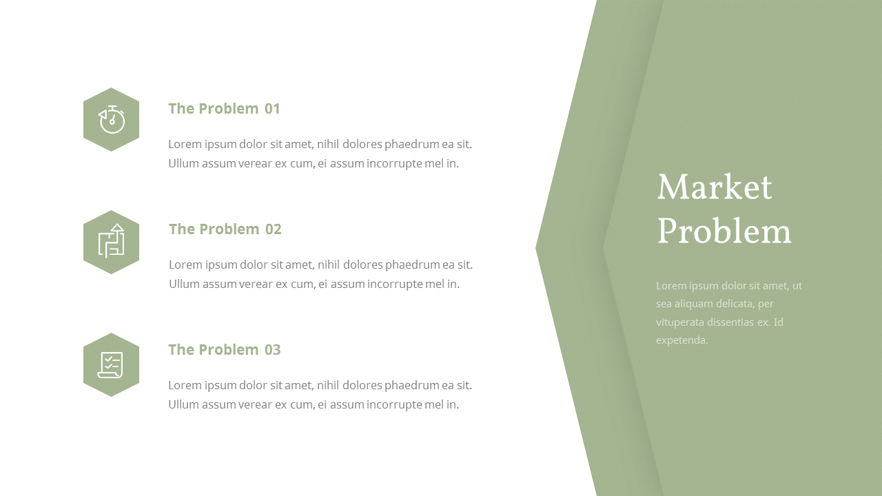 Market Problem PowerPoint Design