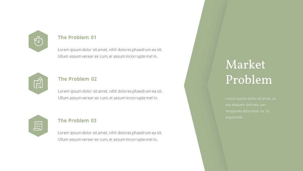 Market Problem PowerPoint Design