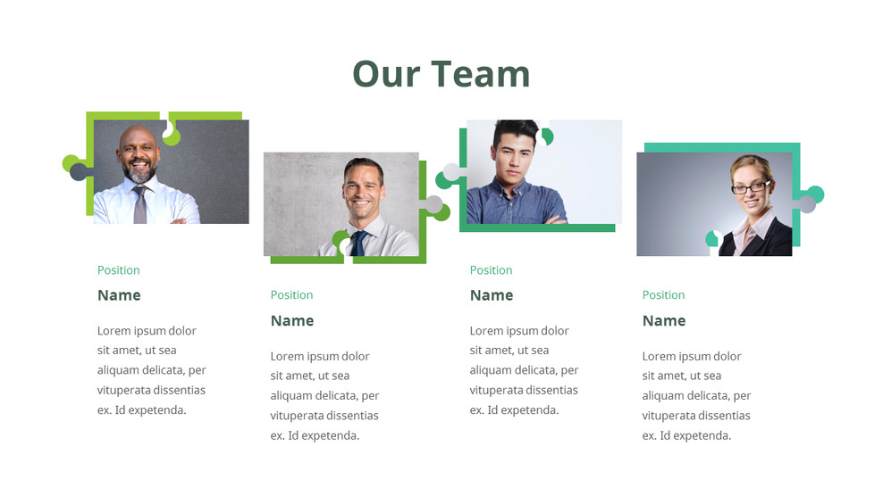 Our Team Page Slide