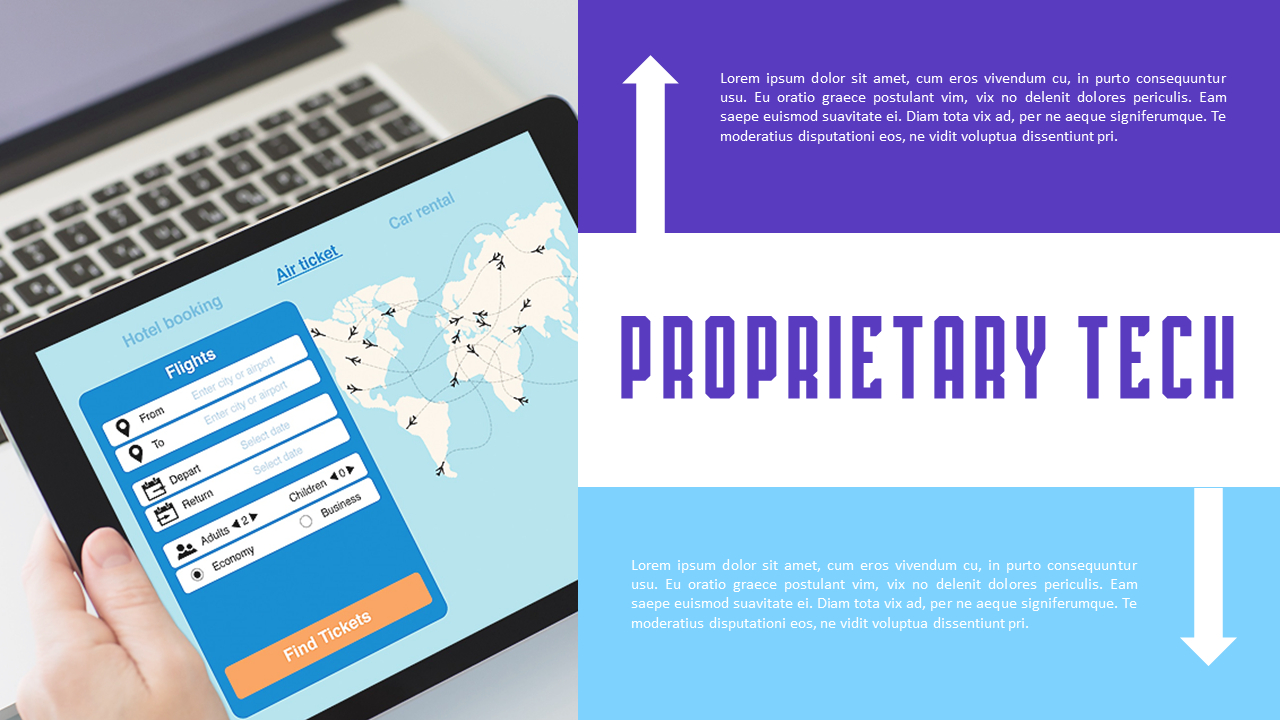 Proprietary Tech Page Template|Technology|Single Slides