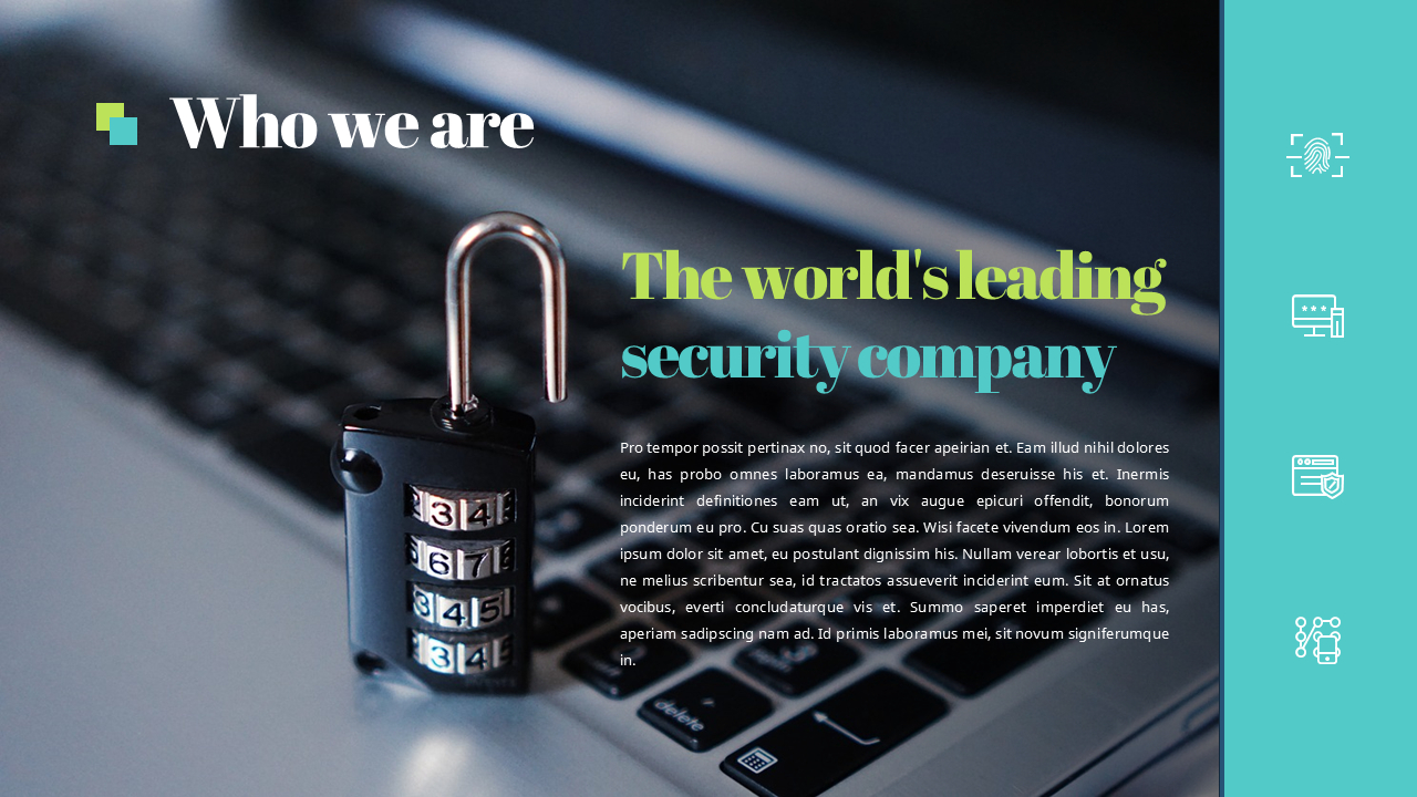 Who we are PPT Design|Overview|Single Slides