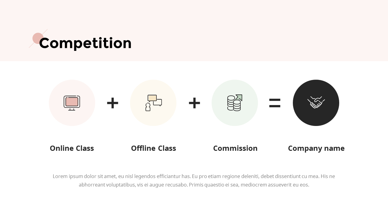 Competition PowerPoint Layout|Competitor|Single Slides