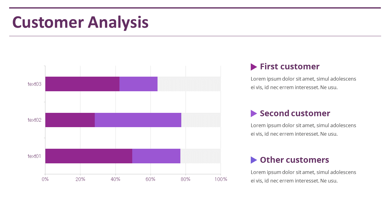 Customer Analysis Slide Deck Template
