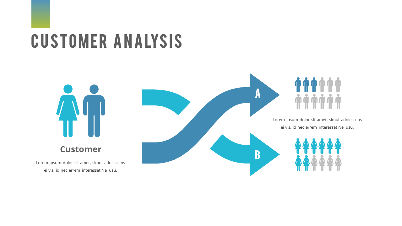 Customer Analysis Slide Page
