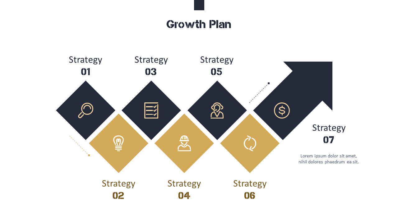 Growth Plan Slide|Business Process|Single