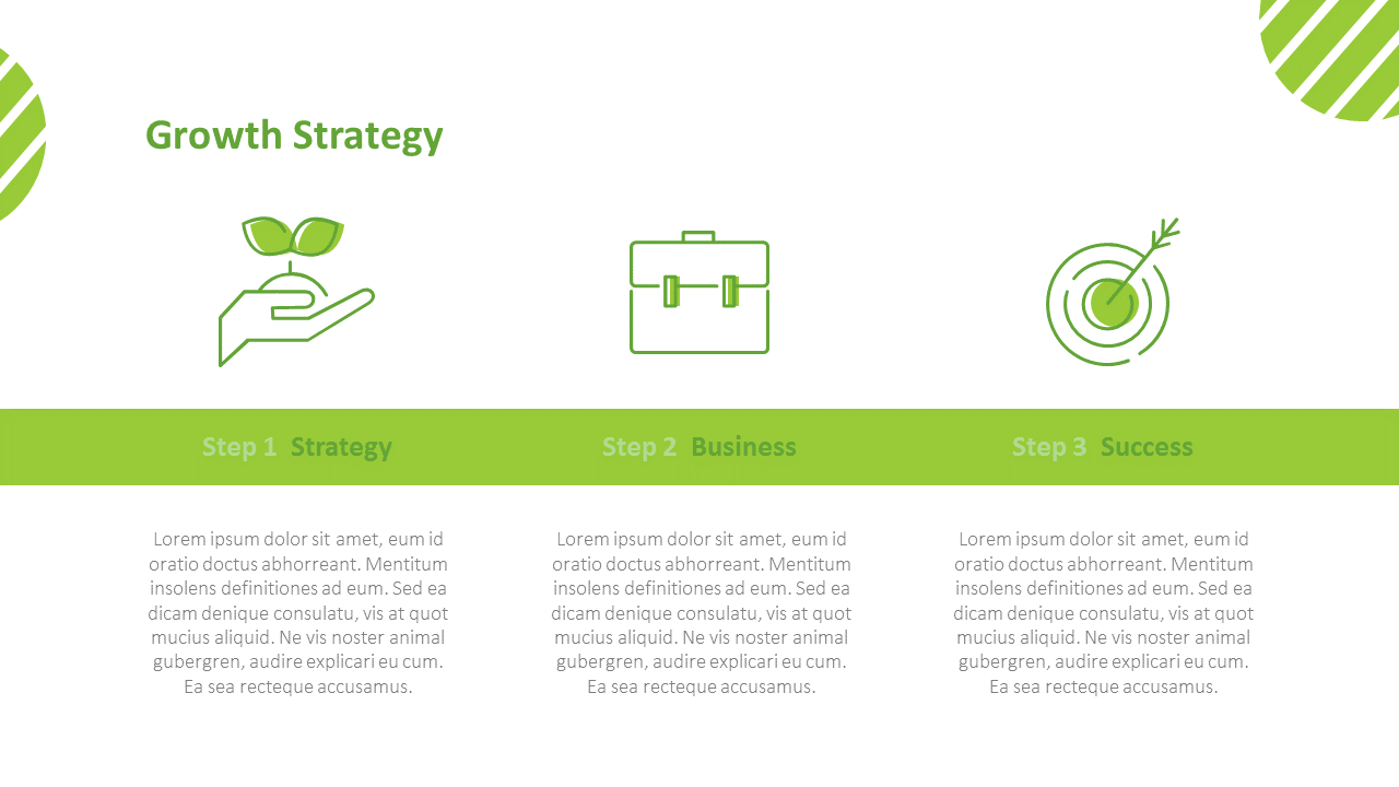 Growth Strategy PowerPoint Layout