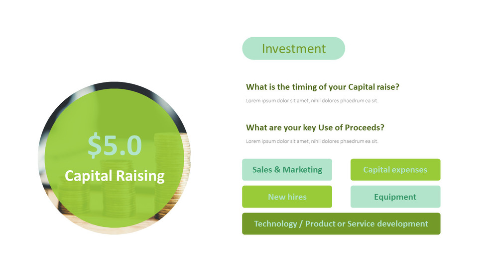 Investment Simple Slide