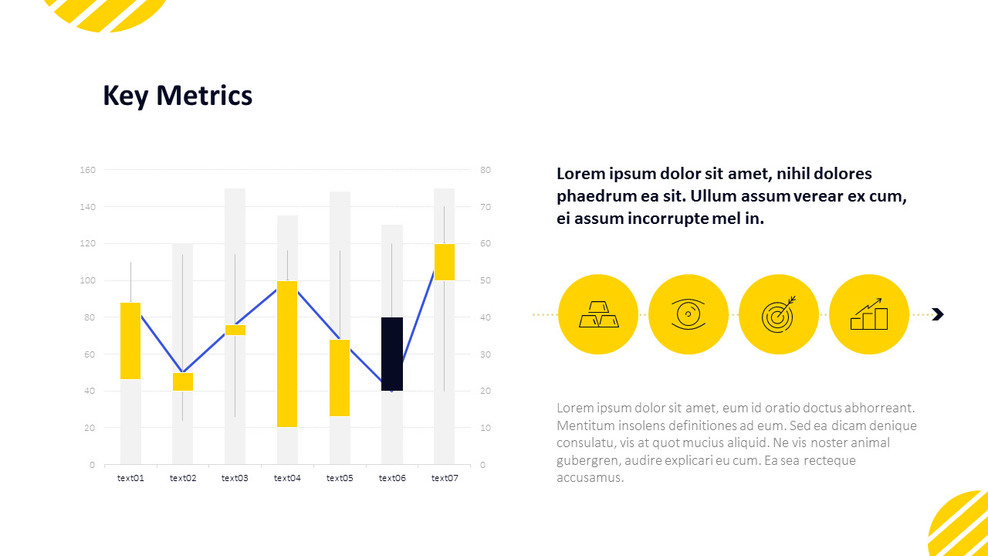 Key Metrics PPT Background