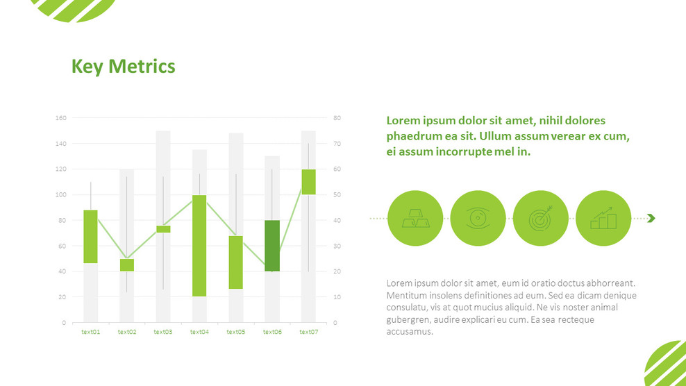 Key Metrics PPT Background