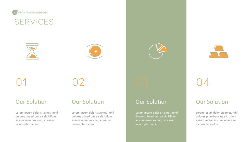 Services Template Layout