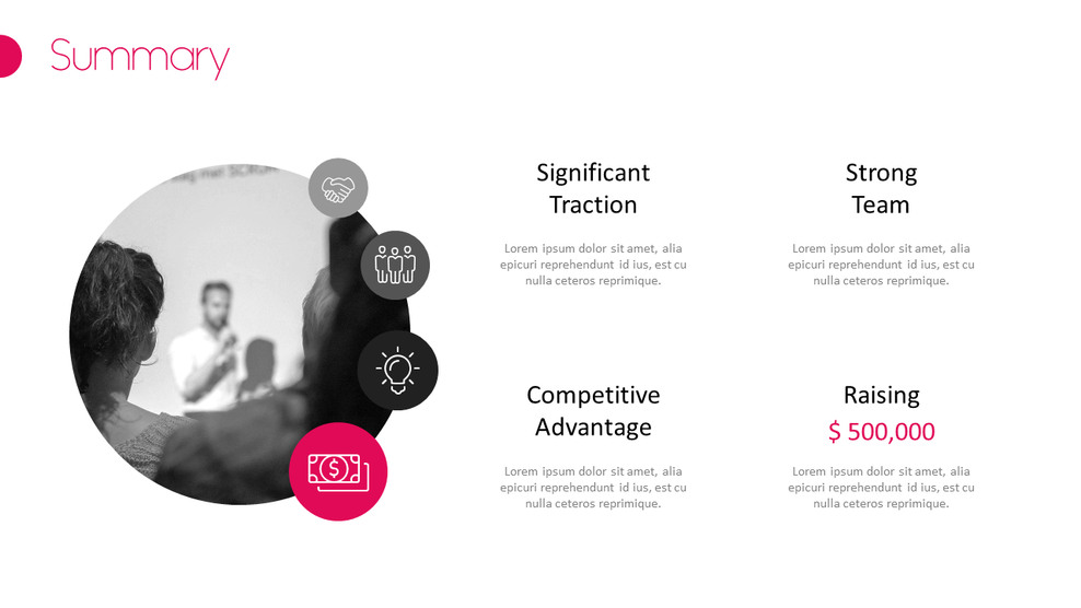 Summary Page Template|Overview|Single Slides