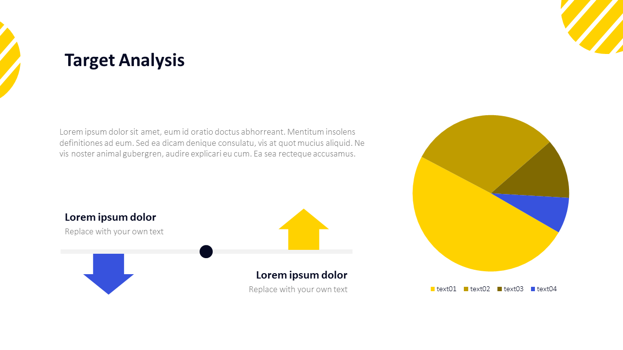 Target Analysis Template Page Single Slides