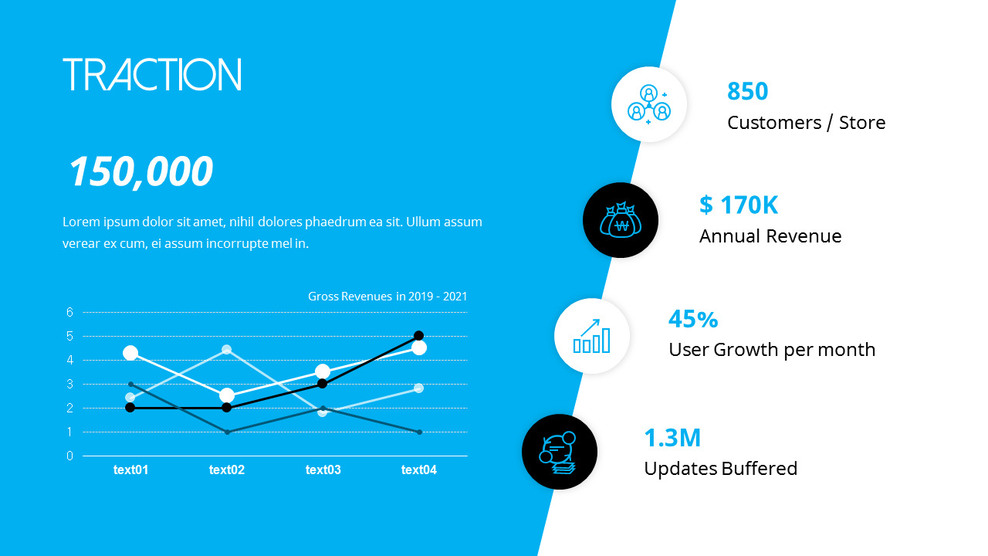Traction PowerPoint Slide|Opportunity|Single
