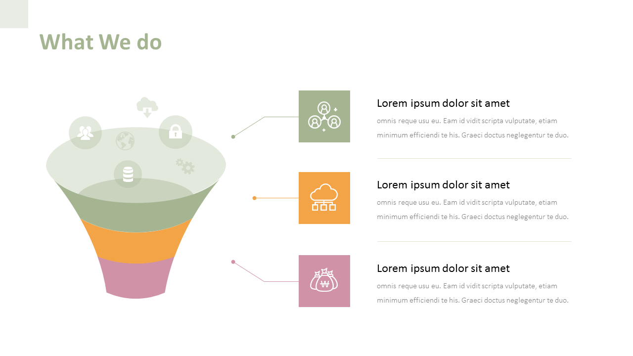What We do PPT Slide|Product, Services|Single