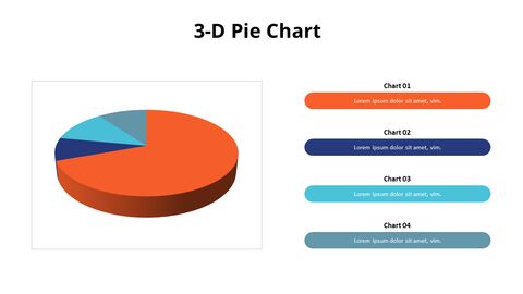 3D Pie Charts with Lists