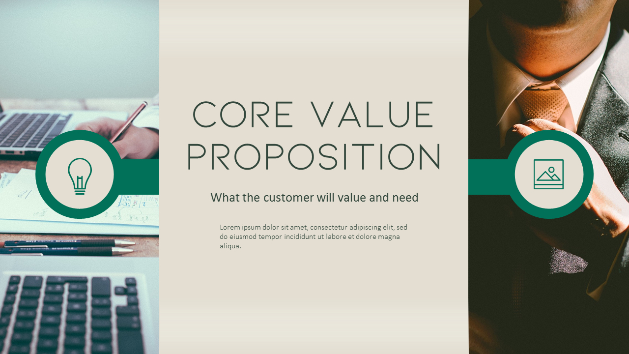 Business Core Values PPT Deck Design|Opportunity|Single Slides