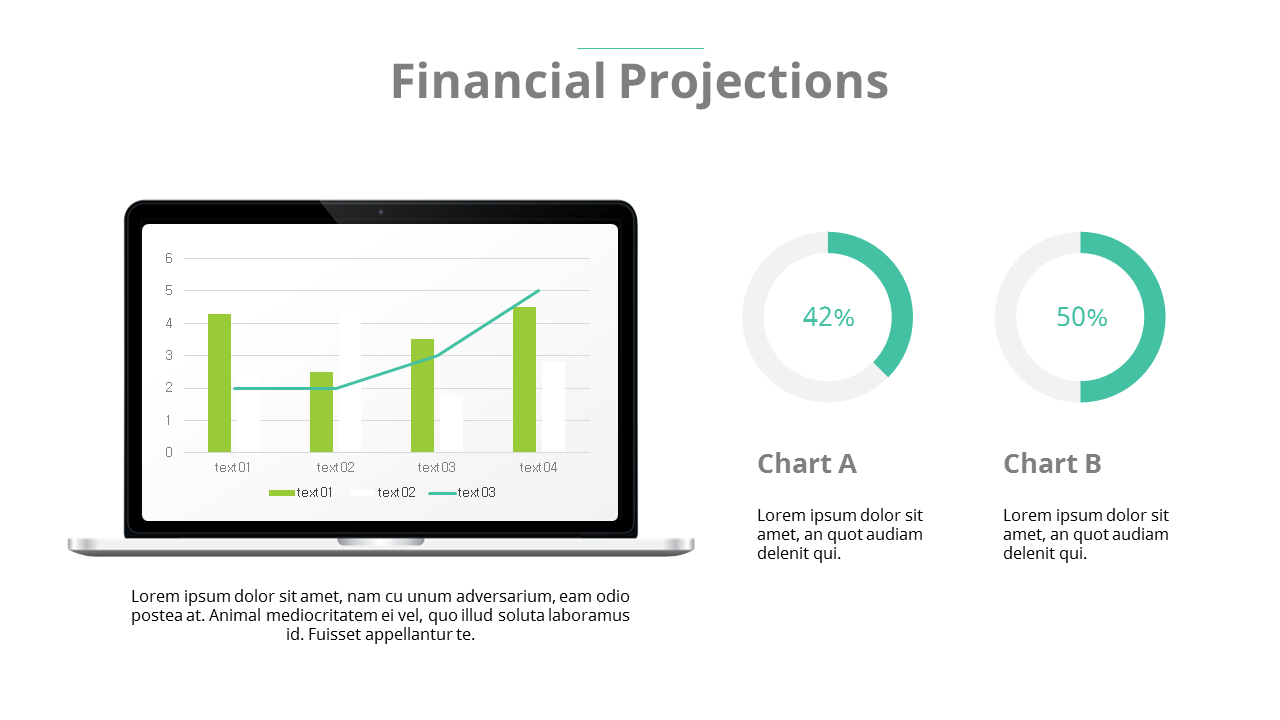 Financial Projections Slide|Financials|Single