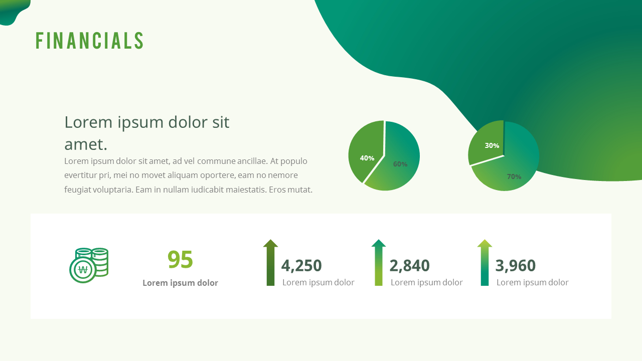 Financials PPT Slide Deck