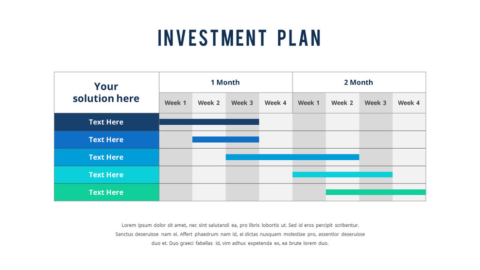 Investment Plan PPT Background