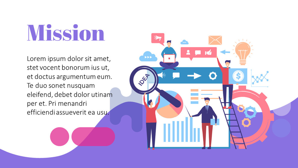 Mission Slide Deck|Vision,|Single