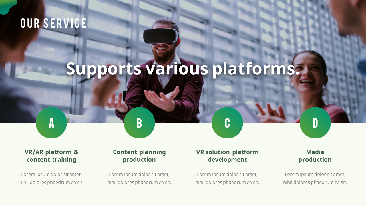 Our Service Slide Deck|Product, Services|Single